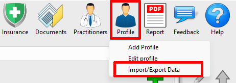 Export a MedZuse Data File - MedZuse